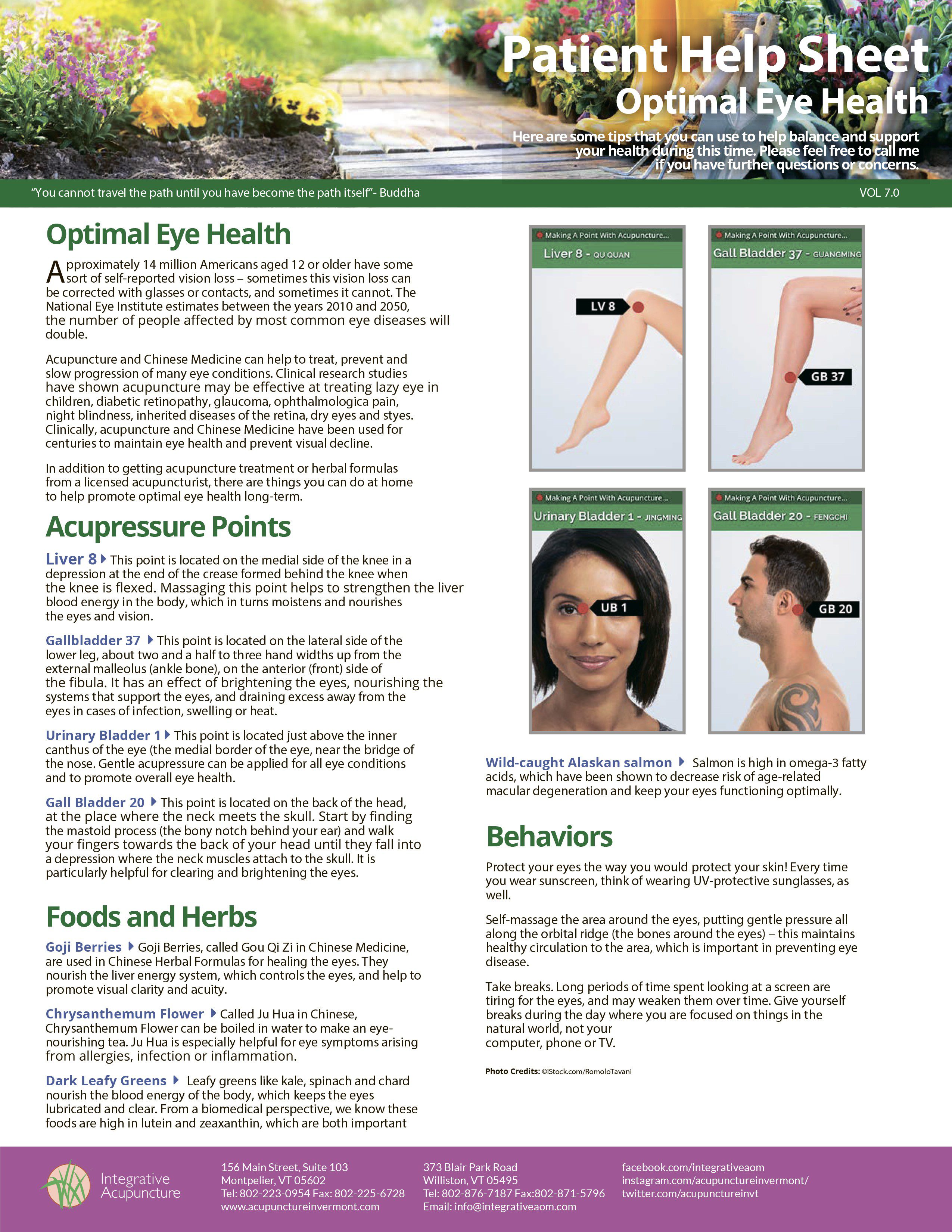 Natural Treatments For Eye Problems